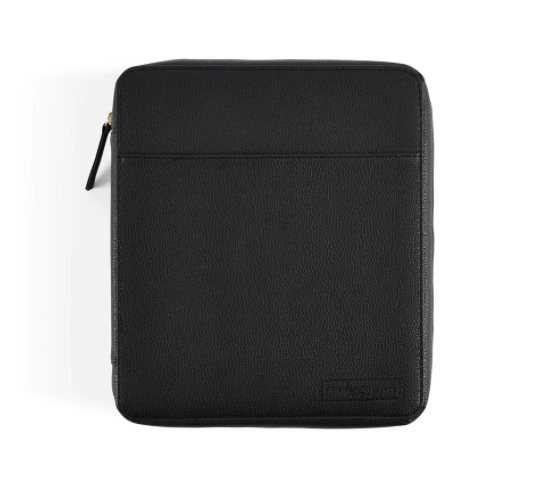 Black & Blush Classic Planner Zip Folio – PLAN IT over coffee