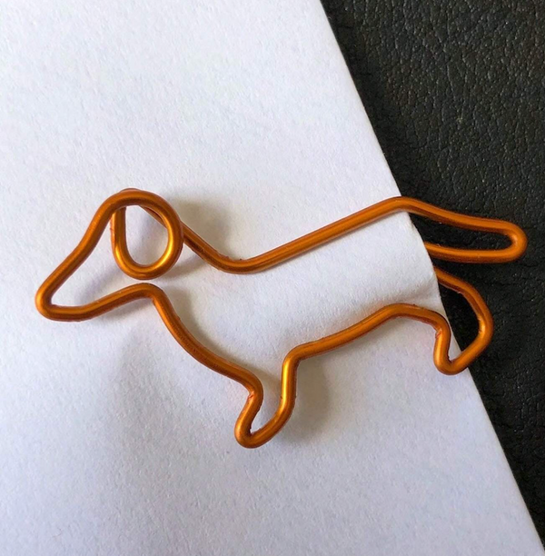 Dachshund Dog Paper Clips – PLAN IT over coffee